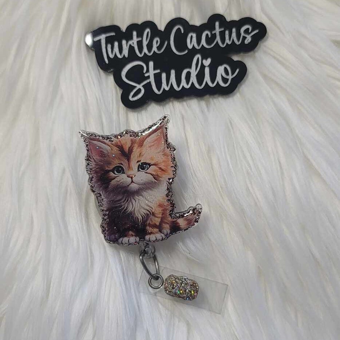 Maine Coon Badge Reel Kitty Cat Feline Claws Meow Fur Purrs Paws Largest Domesticated