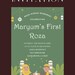 Roza Kushai Invitation, Roza Kushai Card, Roza Khushai Card, First ...