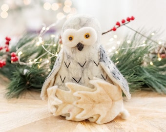 Chickadee Christmas Tree Topper - Etsy