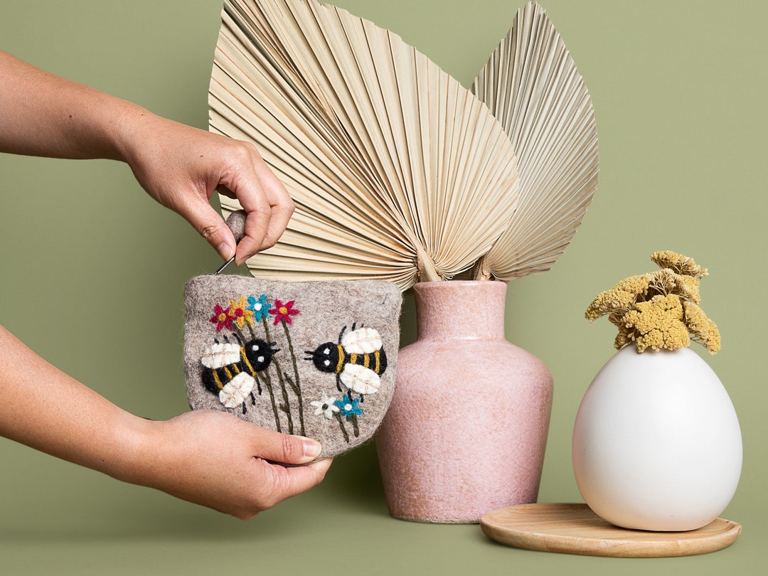 Bee Friends Makeup Pouch and Coin Pouch | Best Friends Bee Gifts for ...