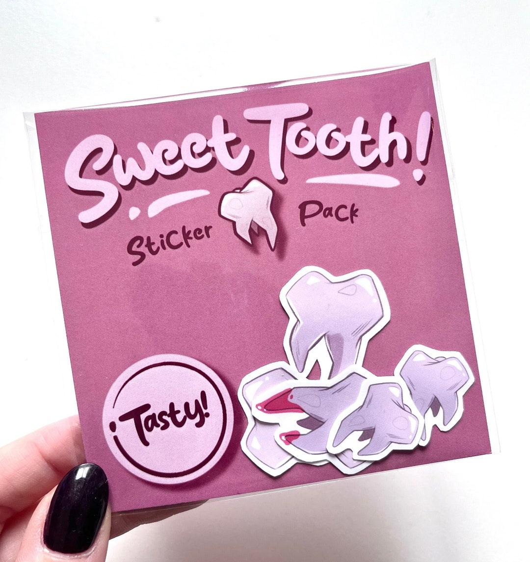Sweet Tooth Sticker Pack - Etsy