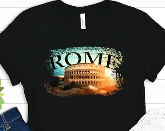 Rome Souvenir Shirt | Etsy