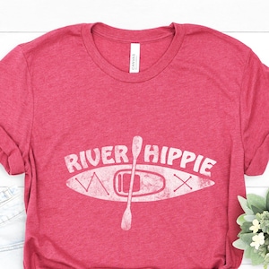 River Hippie Shirt Canoe Hippie Apparel Summer Kayaking Clothes Hippie ...