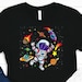 Funny Astronaut Shirt - Outer Space Clothing - Space Curious T-shirt ...