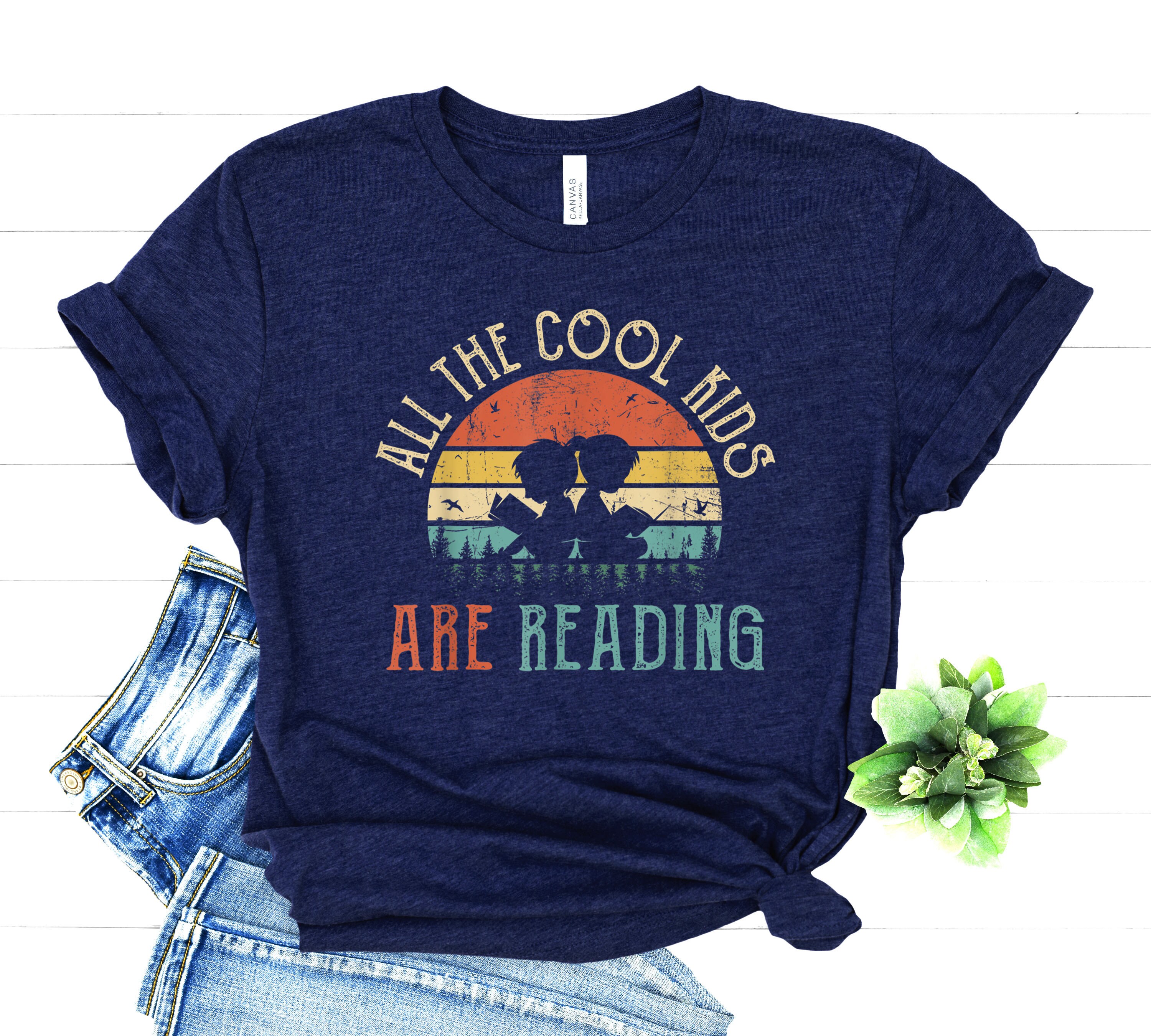 Cool Kids are Reading Apparel Book Lover Clothing Bookish | Etsy