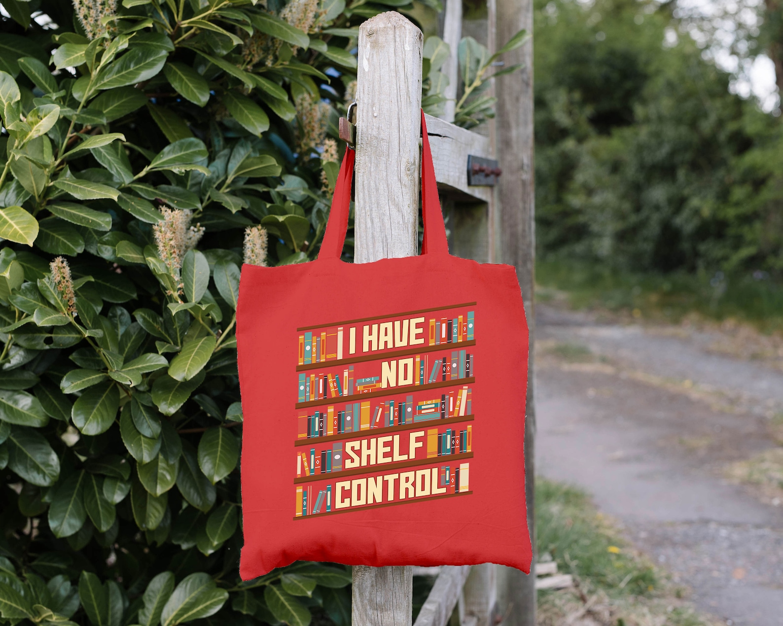 I Have No Shelf Control Tote Bag, Book Lovers Tote, Gift for Book Lover ...