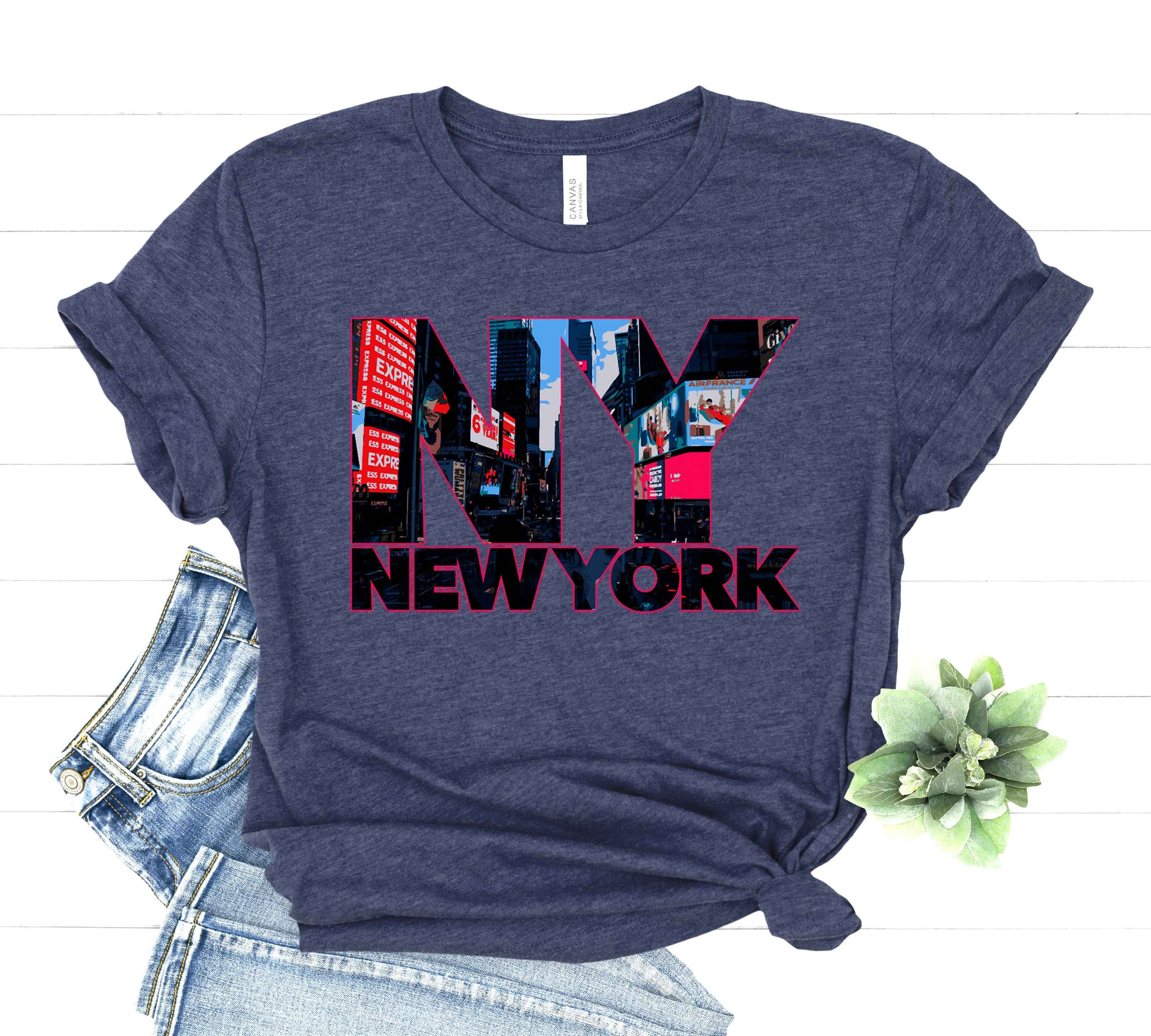 I Love NY Shirt - New York City Clothing - New York State Gift - East ...