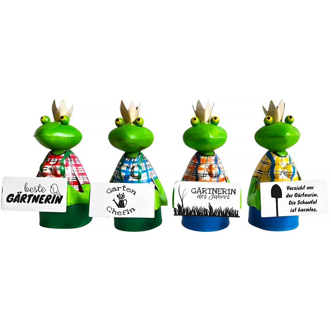 Fence Stool Gardener Frog Emancipated Fence Figure Metal Garden Fence ...