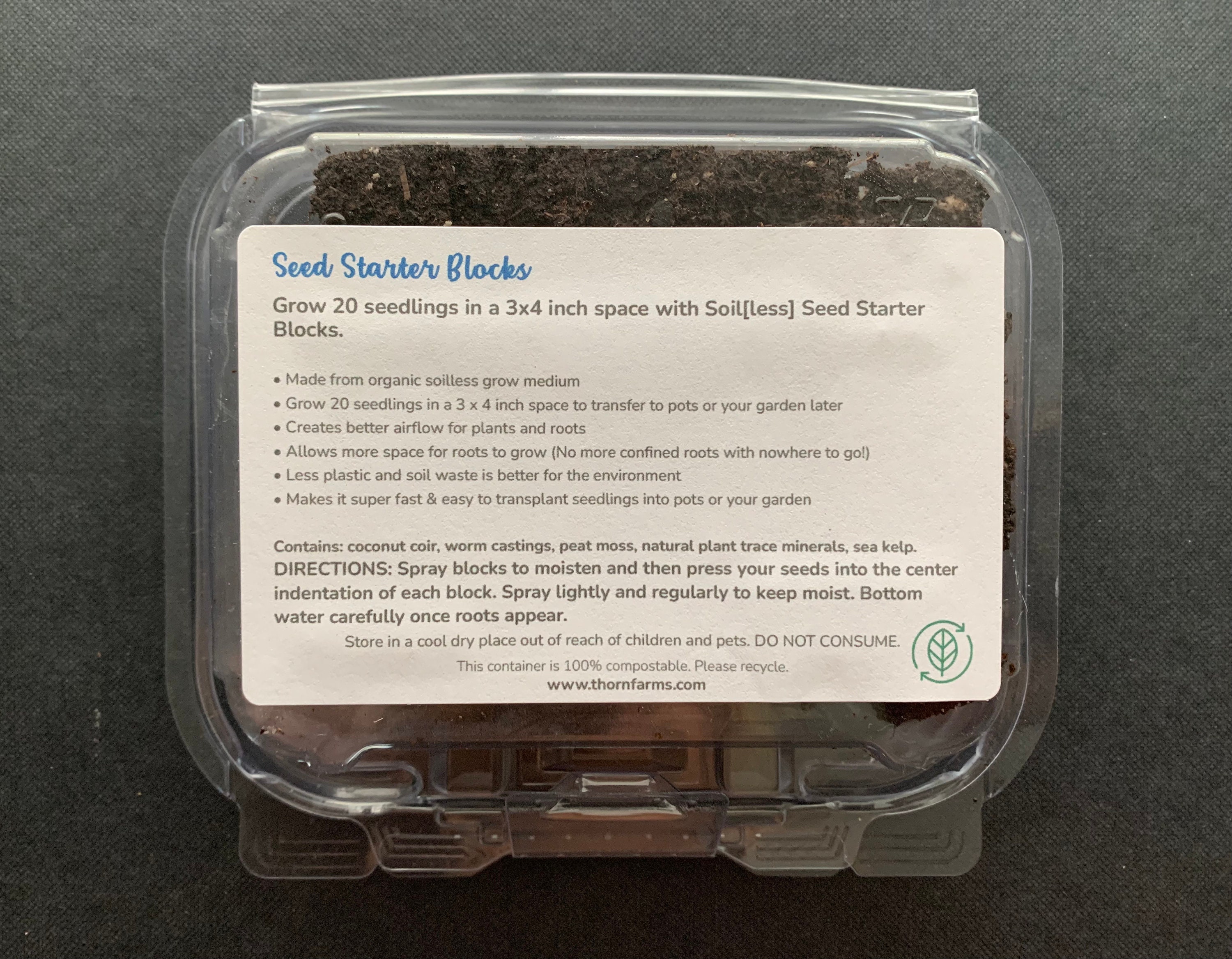 Seed Starter Blocks for Starting 20 Seeds - Etsy