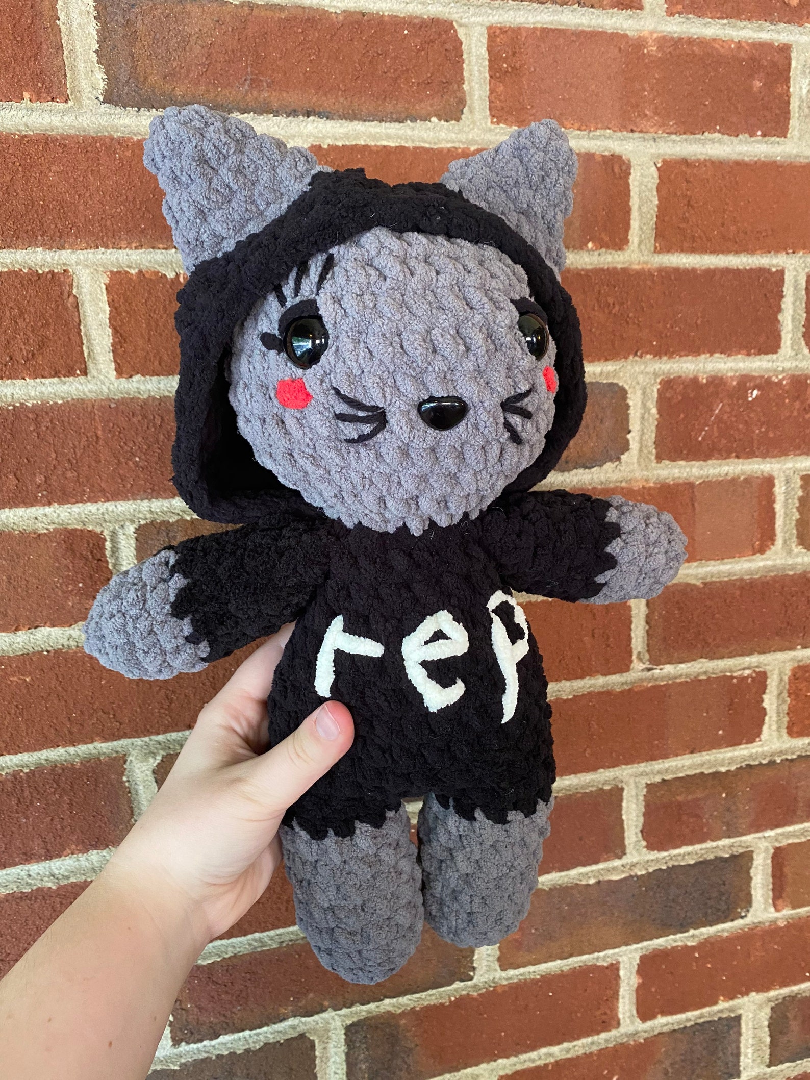Reputation Era Crochet Cat // Taylor Swift Crochet Plushie - Etsy