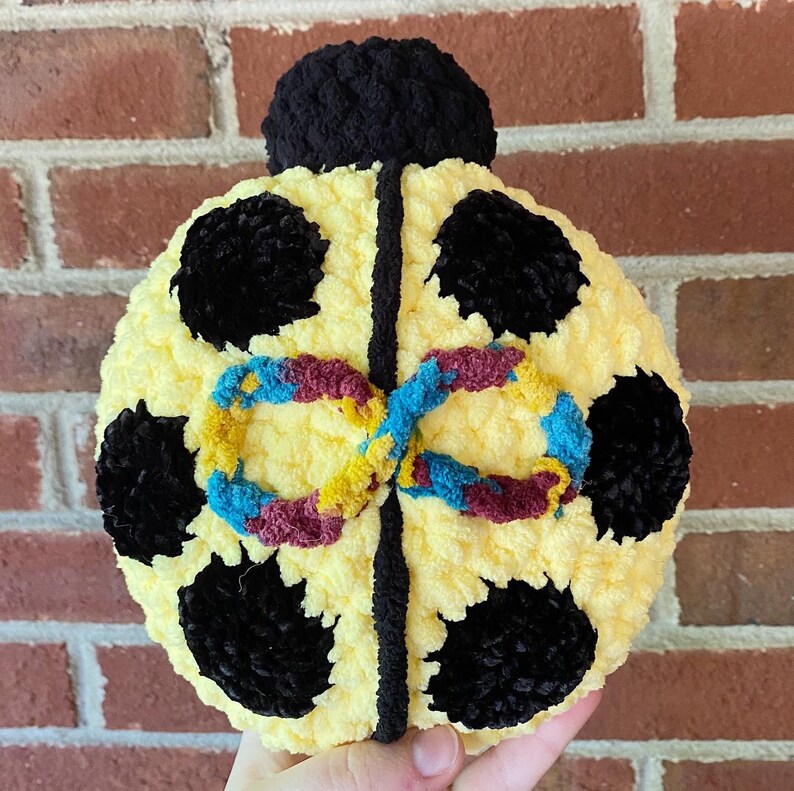 Autism Acceptance Yellow Ladybug // Autism Awareness // - Etsy
