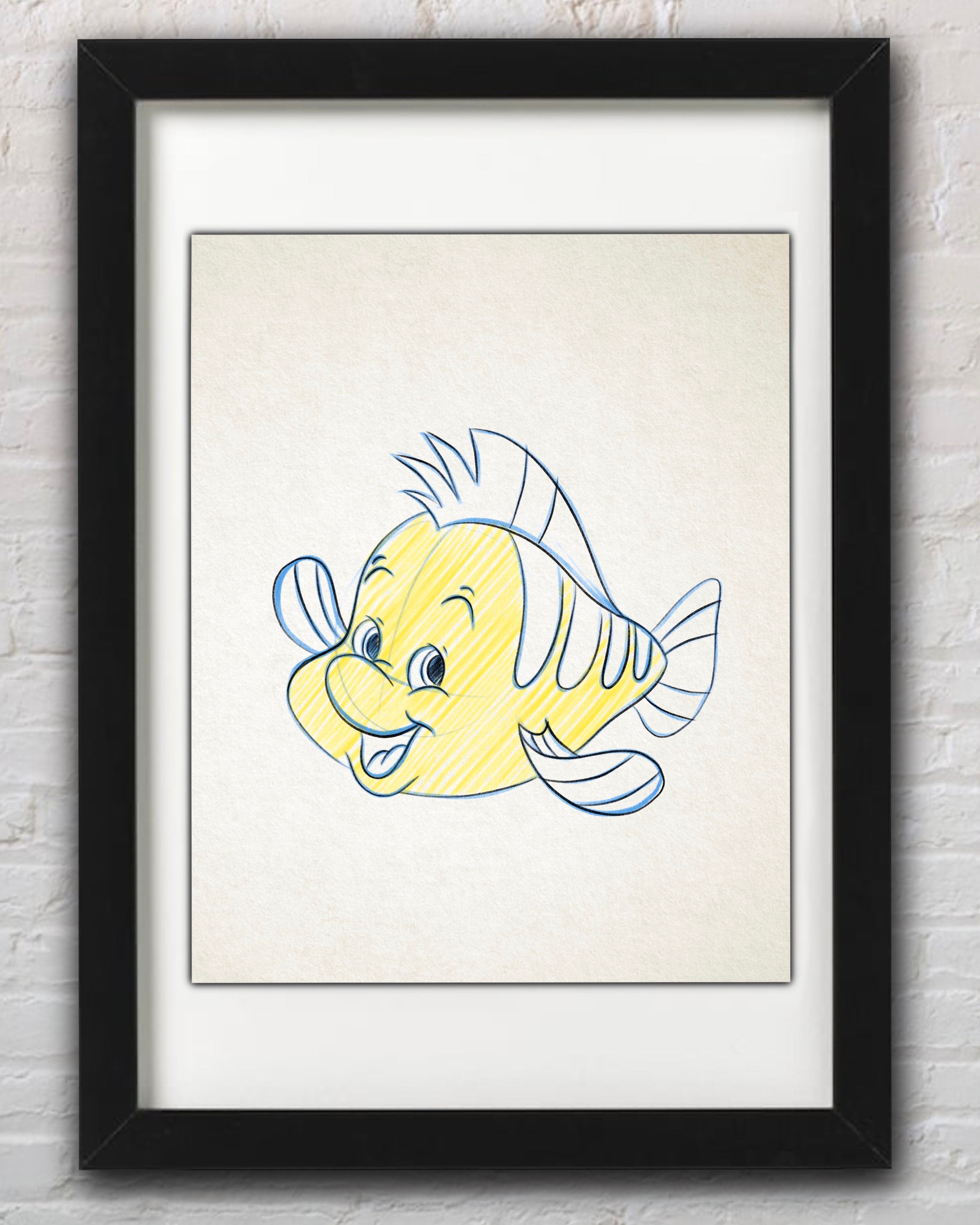 The Little Mermaid Simple Drawings