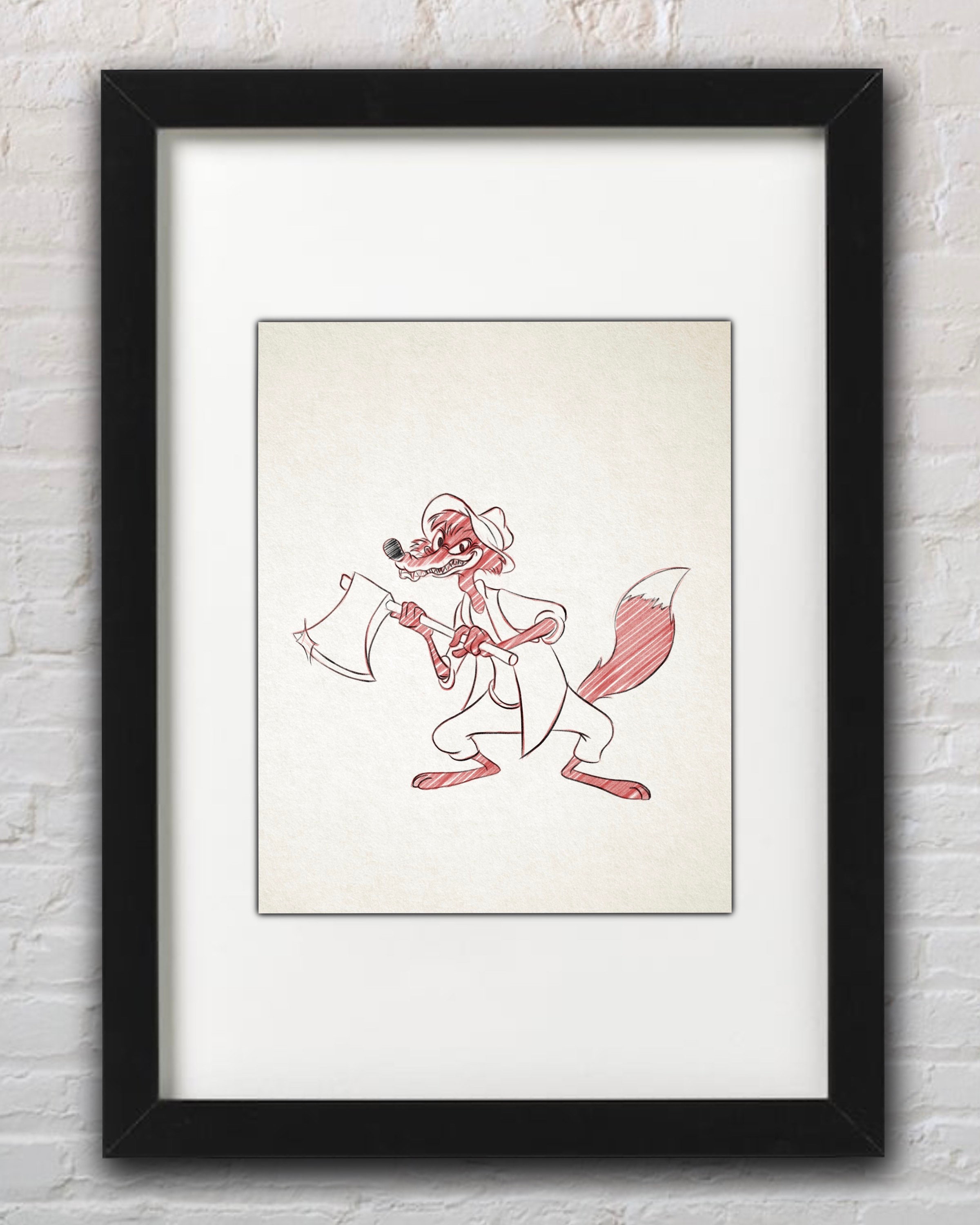 Brer Rabbit Brer Fox Brer Bear Character Sketch Portraits - Etsy