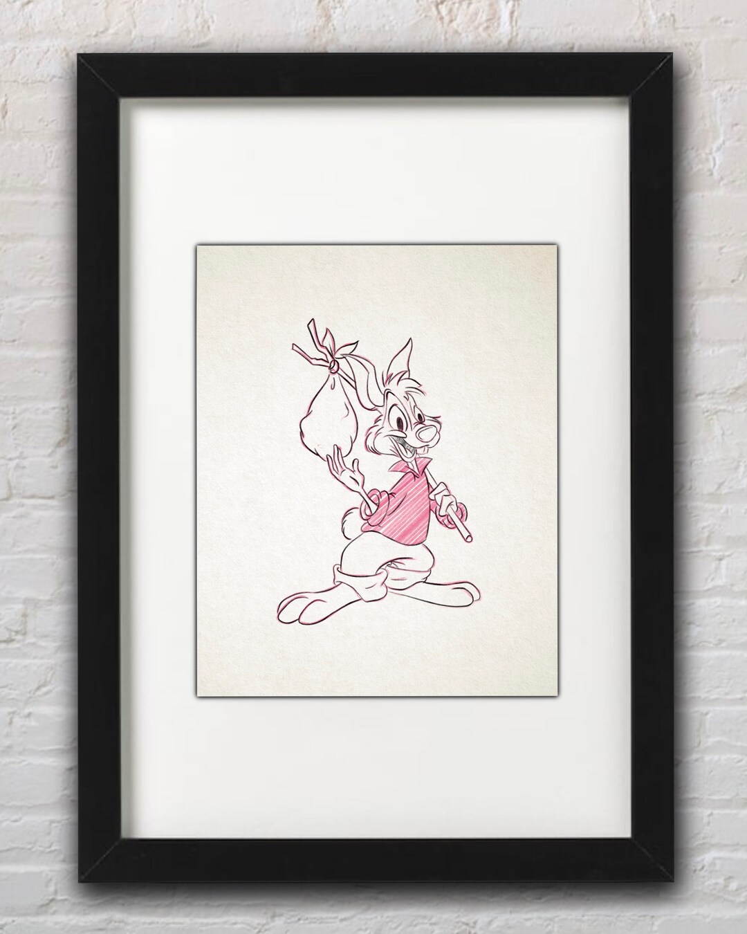 Brer Rabbit Brer Fox Brer Bear Character Sketch Portraits - Etsy