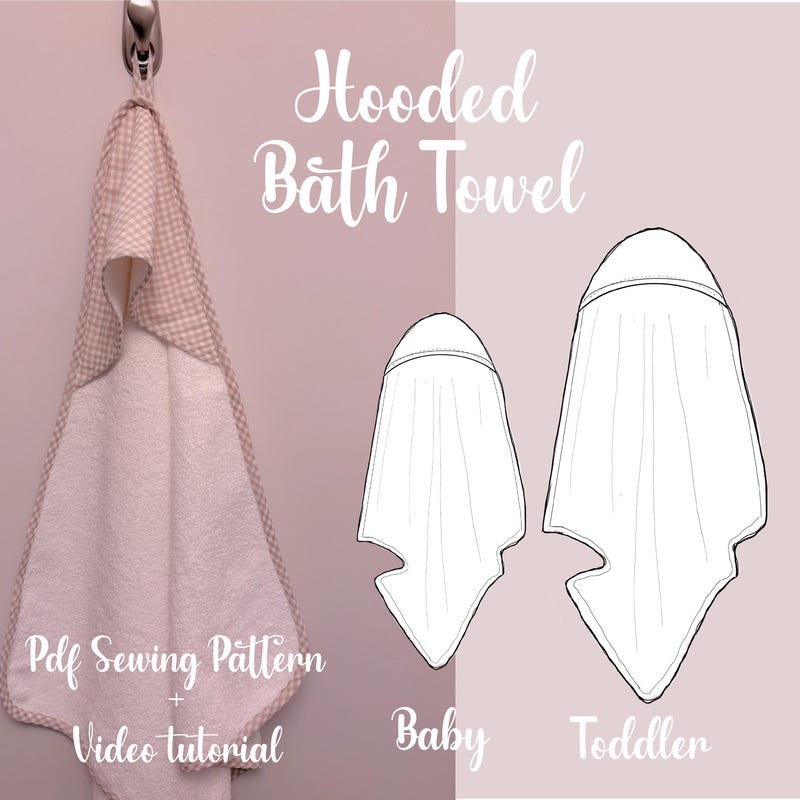 Baby Bath Wrap Pattern - Etsy UK