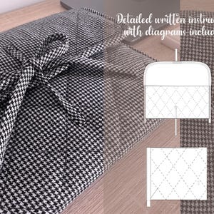 Beginner Quilted Laptop Sleeve Pattern | PDF Digital Sewing Pattern ...