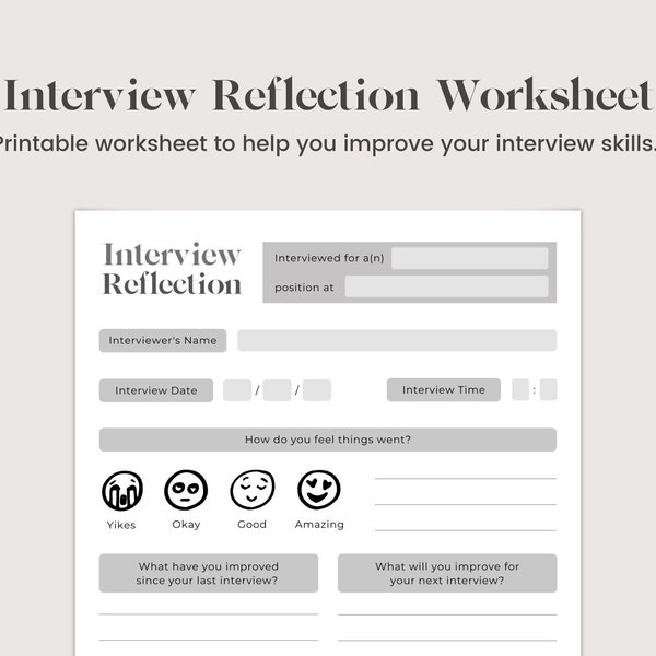 Interview Reflection - Etsy