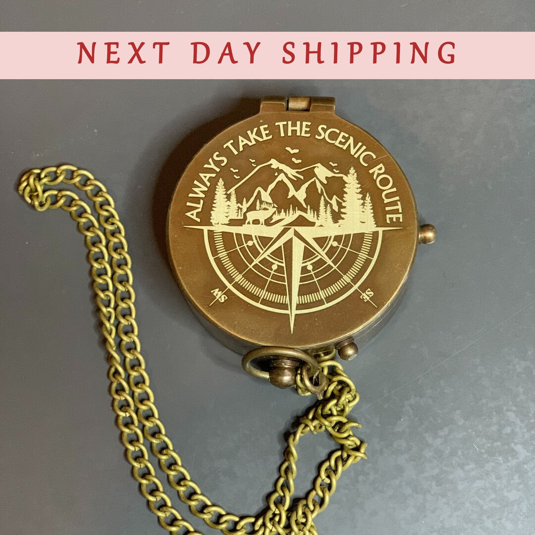 Engraved Compass, Christmas Present, Father’s Day Gift, Mother’s Day ...