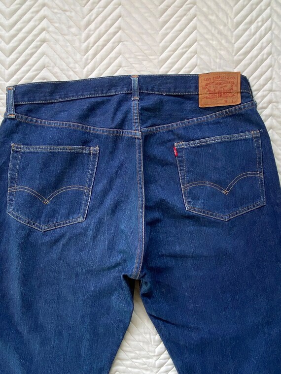 True Vintage 70s Levis Lot 505 Redline Selvedge Jeans - Gem