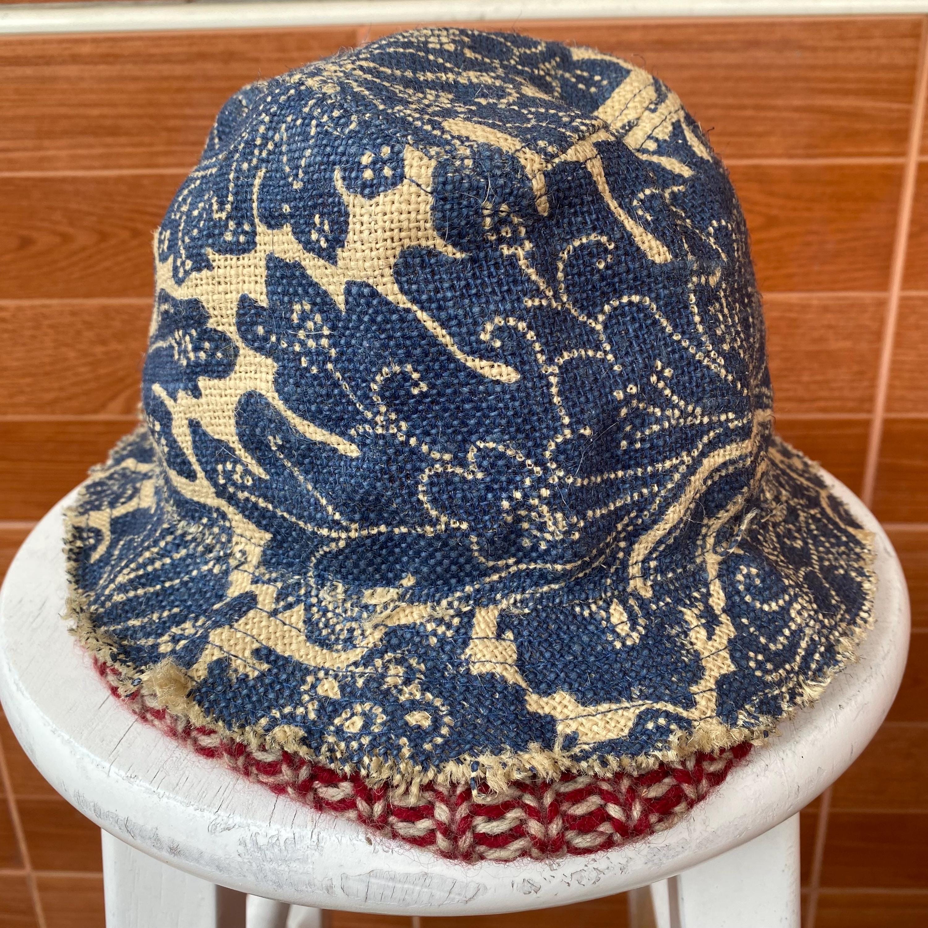 Drawstring Bucket Hat by Ralph Lauren - Etsy