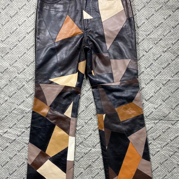 Leather Patchwork - Etsy
