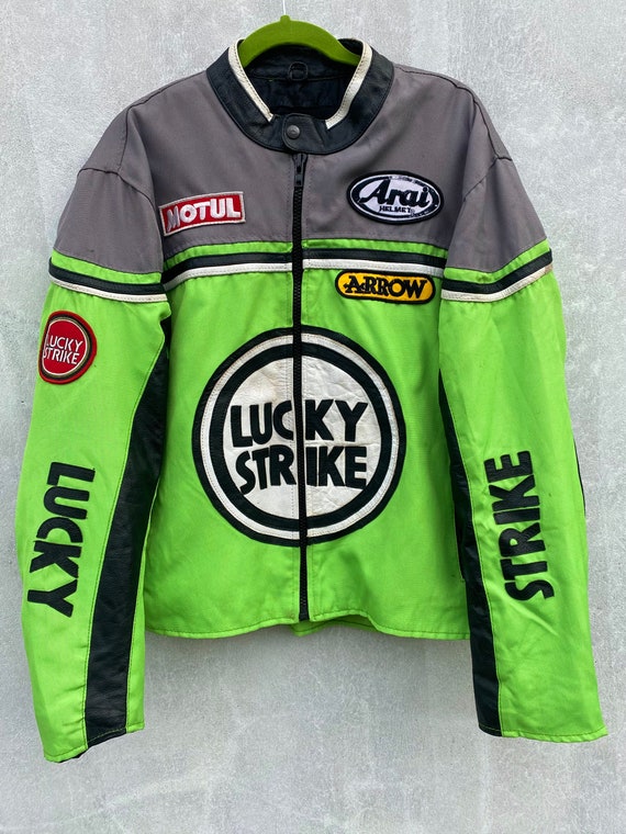 Vintage 90s Racing Suit by Lucky Strike - Etsy