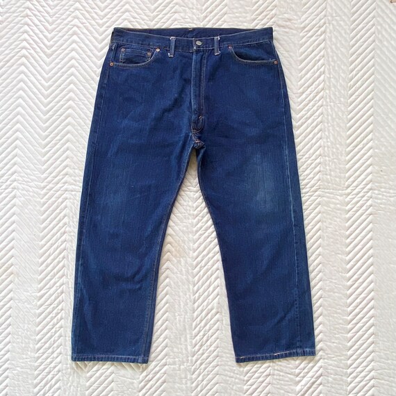 True Vintage 70s Levis Lot 505 Redline Selvedge Jeans - Gem