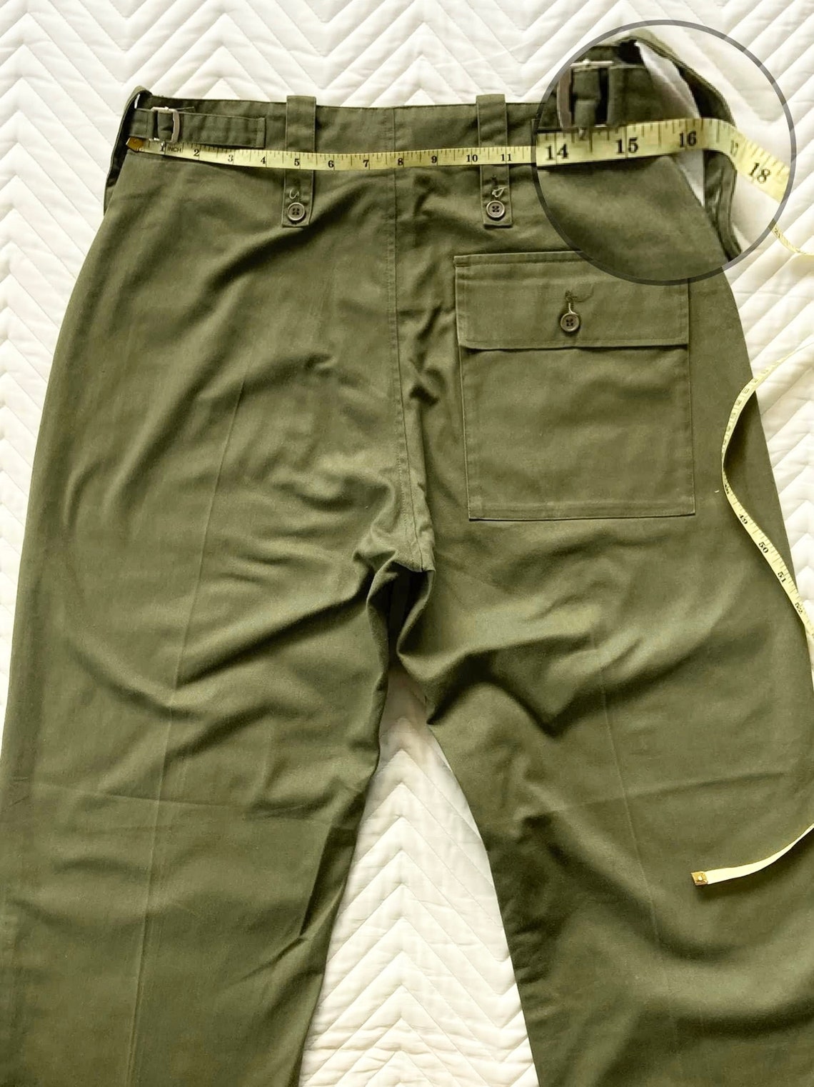 True Vintage 80s/70s British Army Trouser Pant - Etsy Canada