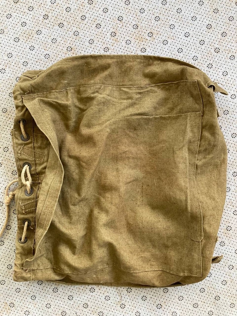 True Vintage 60s Rucksack Bag Pack Czechoslovakia Army - Etsy