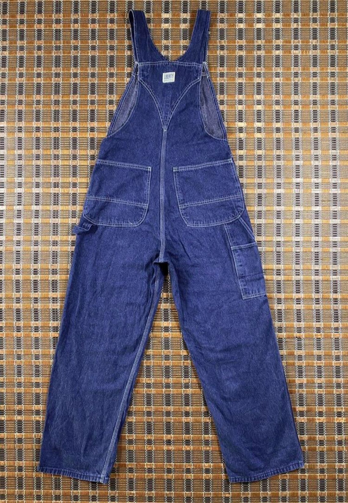 Vintage 90s Liberty Denim Overall Made in Usa - Etsy