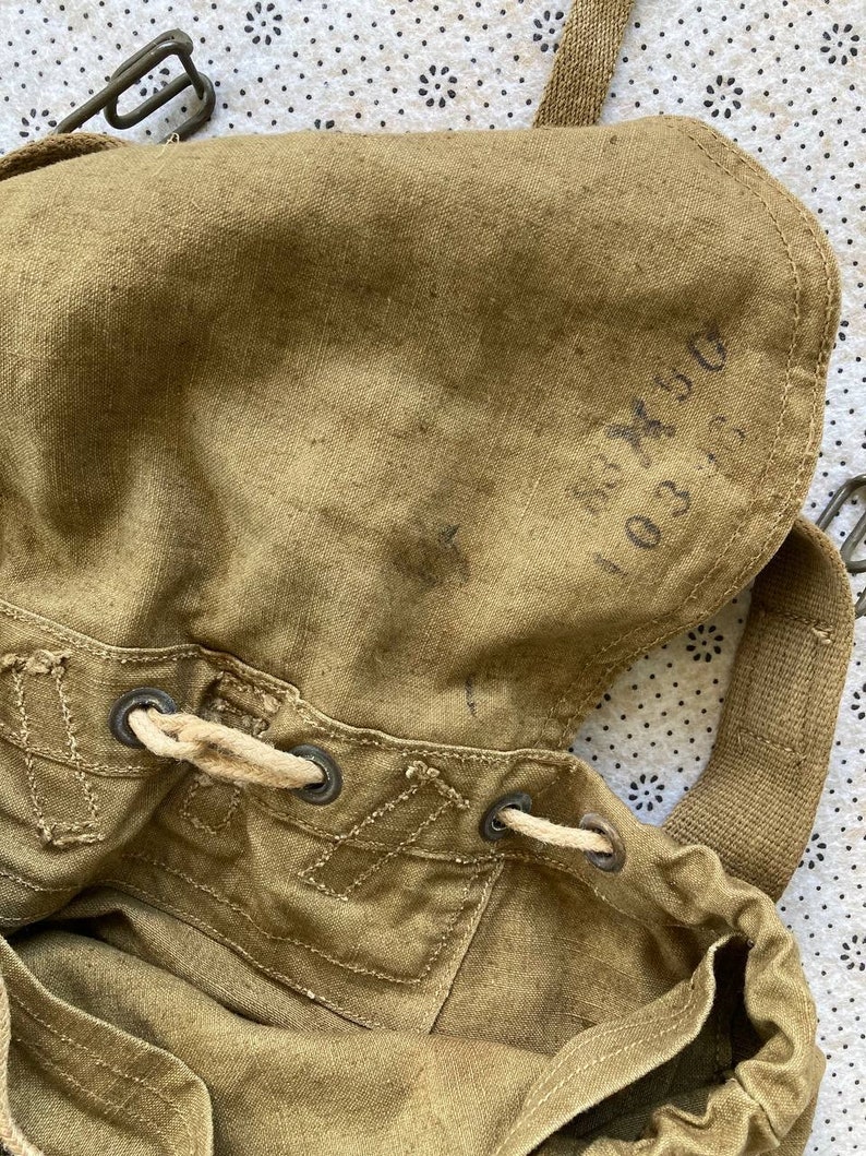 True Vintage 60s Rucksack Bag Pack Czechoslovakia Army - Etsy