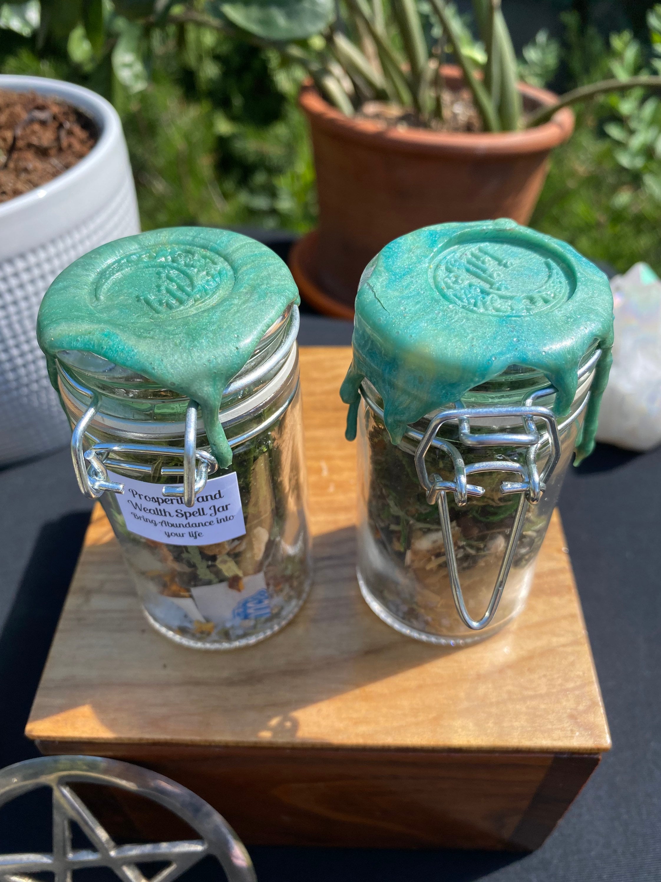 Prosperity and Wealth Spell Jar, Manifest Abundance - Etsy