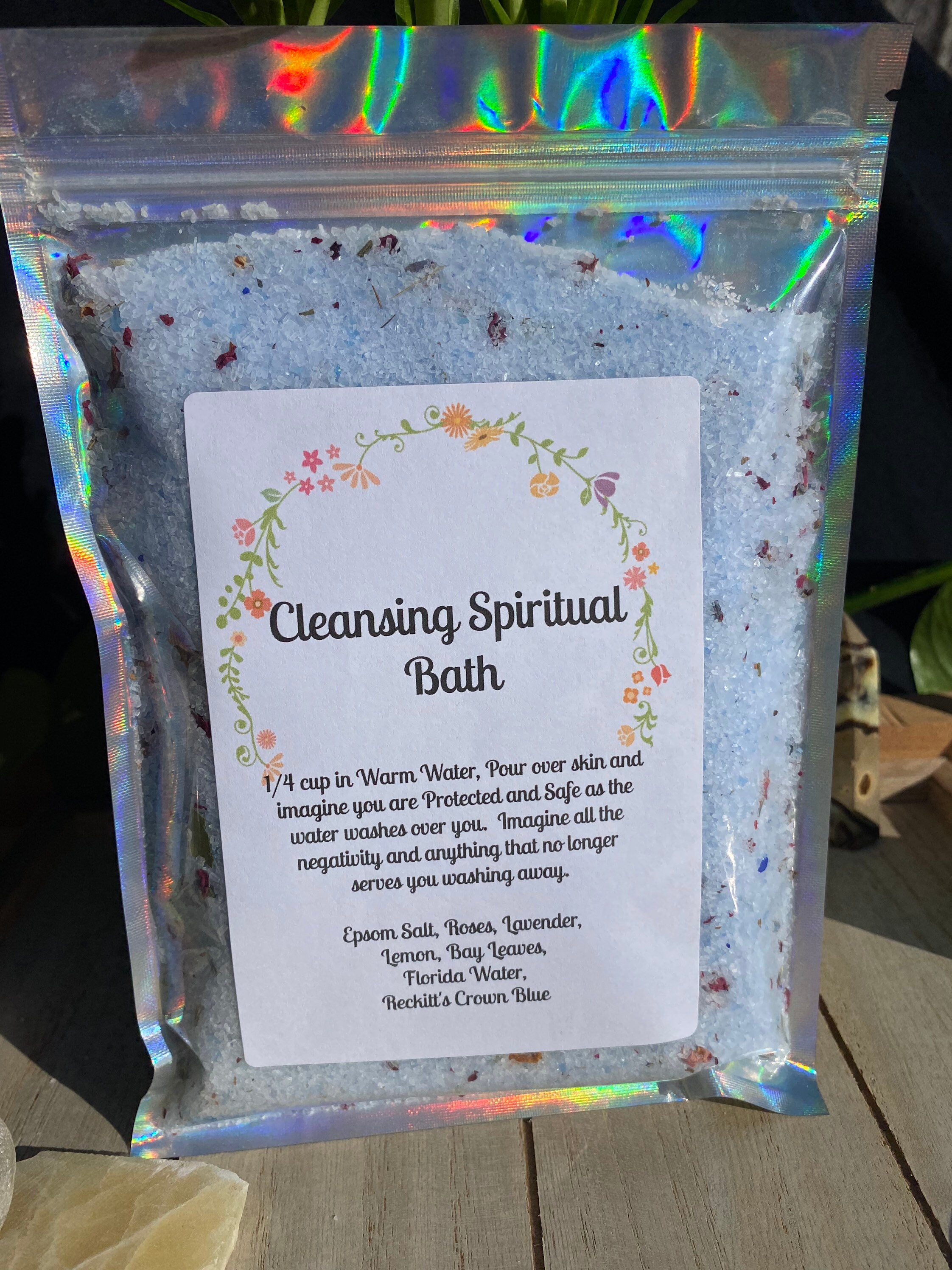 Cleansing Spiritual Bath With Herbs Oils and Intentions. - Etsy