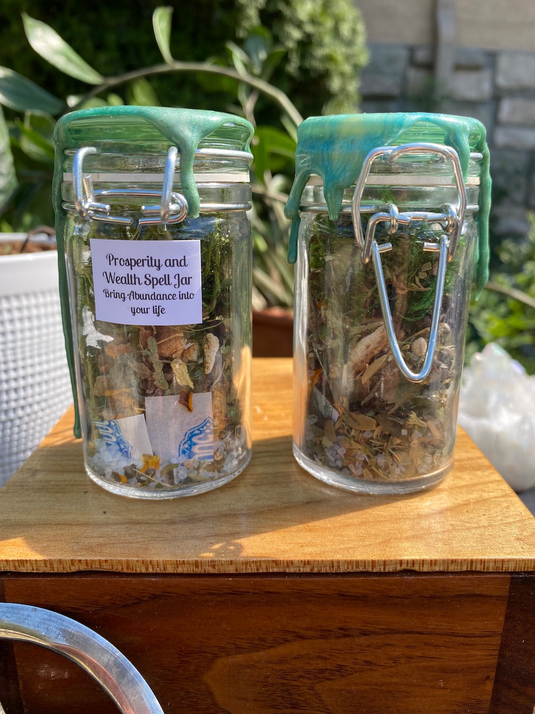 Prosperity and Wealth Spell Jar, Manifest Abundance - Etsy