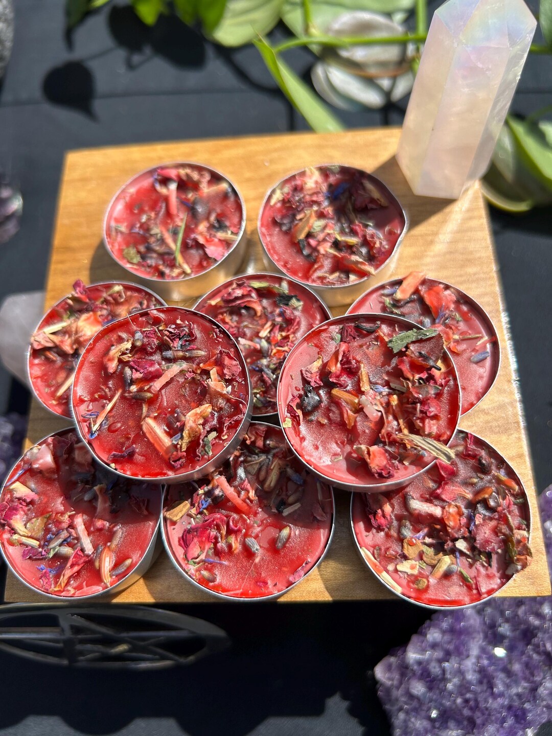 Attraction Tealight Spell Candles Pack of 10- Attract What You Need in ...