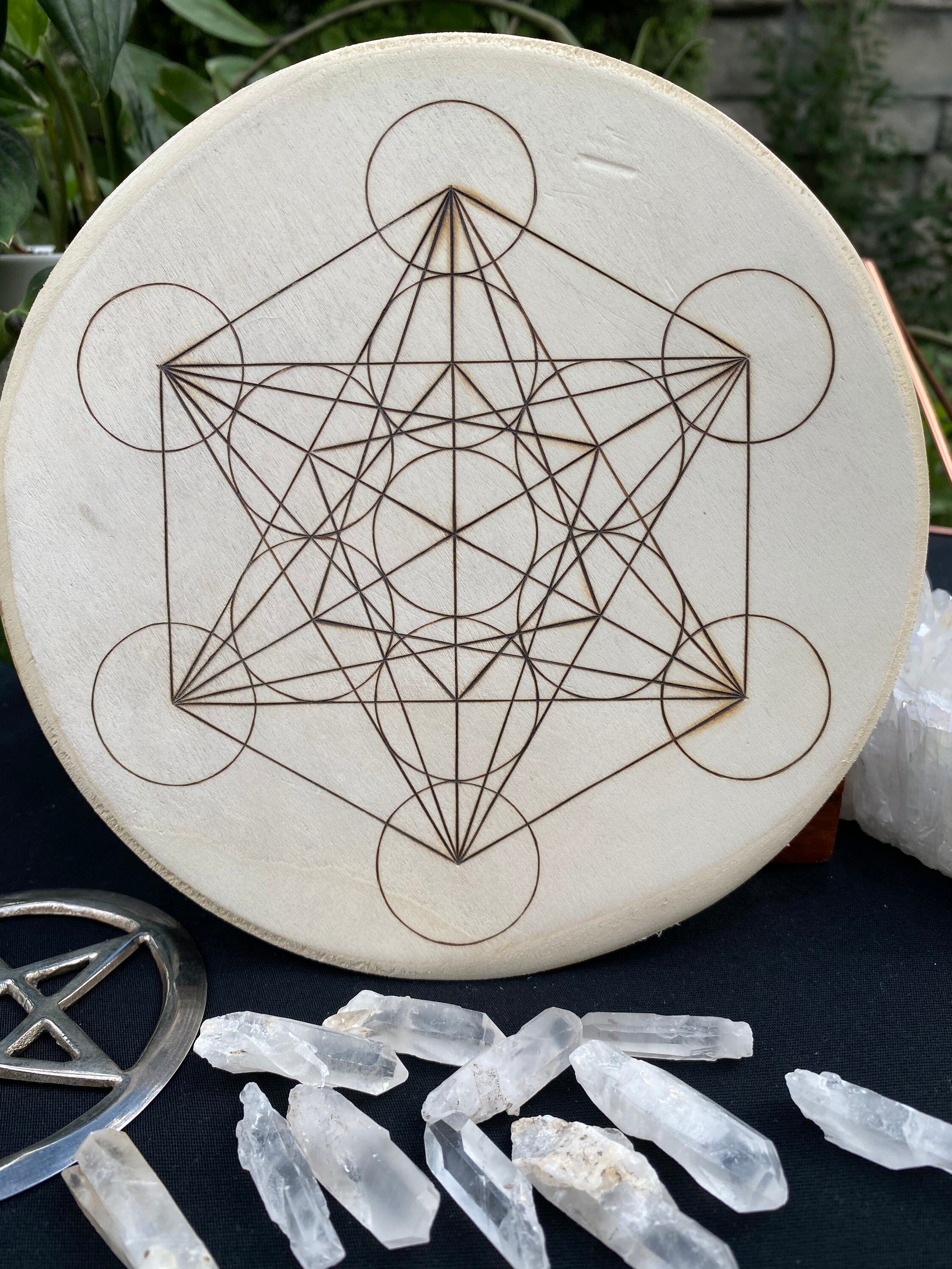 Metatrons Cube Crystal Grid — You Are Uniquely Magic