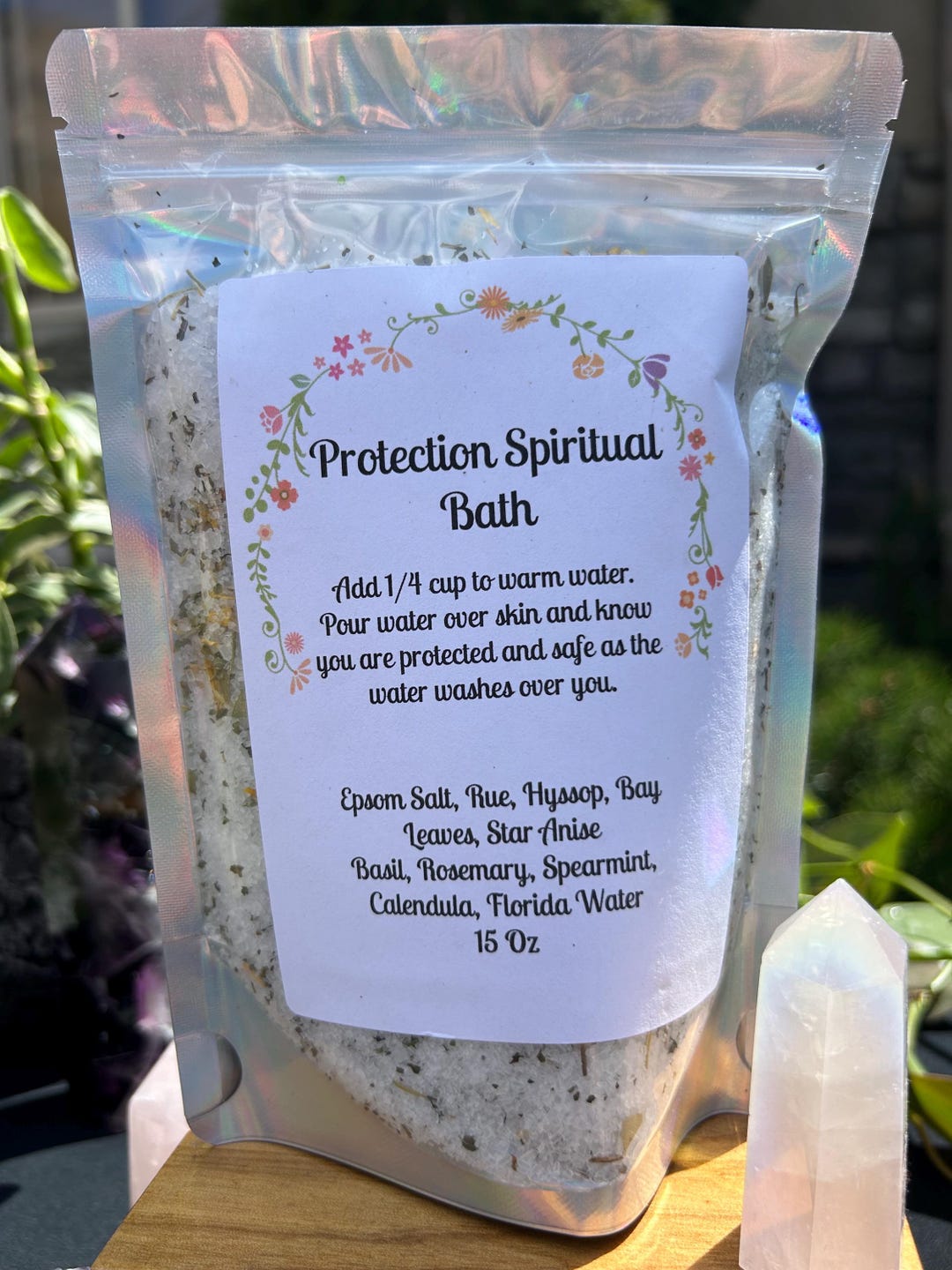Protection Spiritual Bath With Herbs, Oils and Intentions. Spell Bath ...