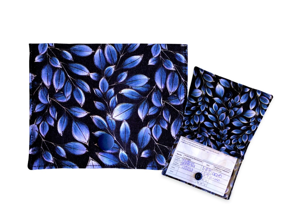 Stylish Fabric Card Case Car Registration & Insurance - Etsy