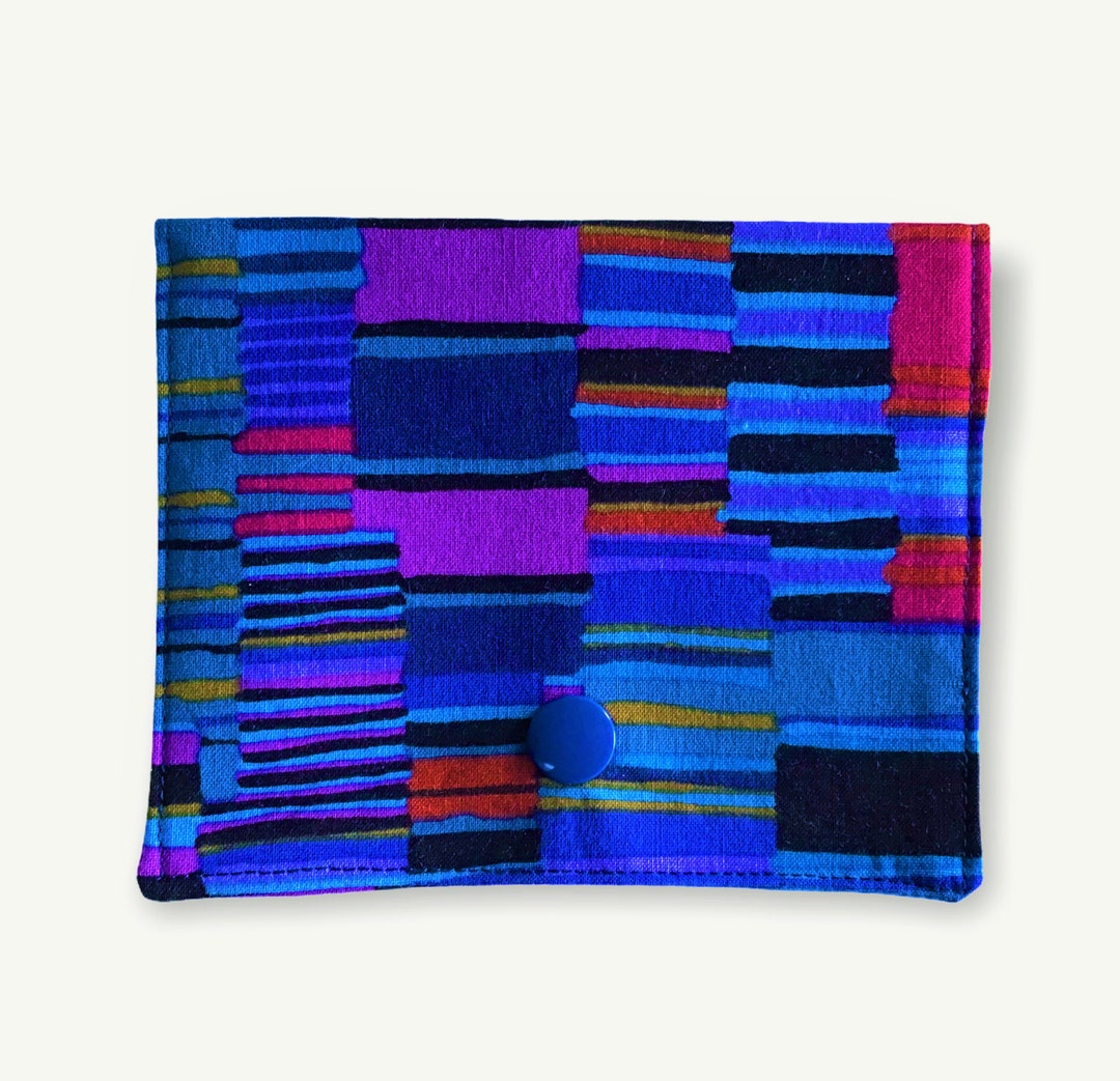 Stylish Fabric Card Case Car Registration & Insurance, Credit Cards/vax ...