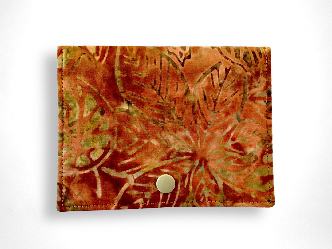 Fabric Card Case Mini Wallet for Car Registration & Insurance, Credit ...