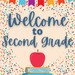 Colorful Confetti Collection | Welcome to Classroom Posters Printable ...