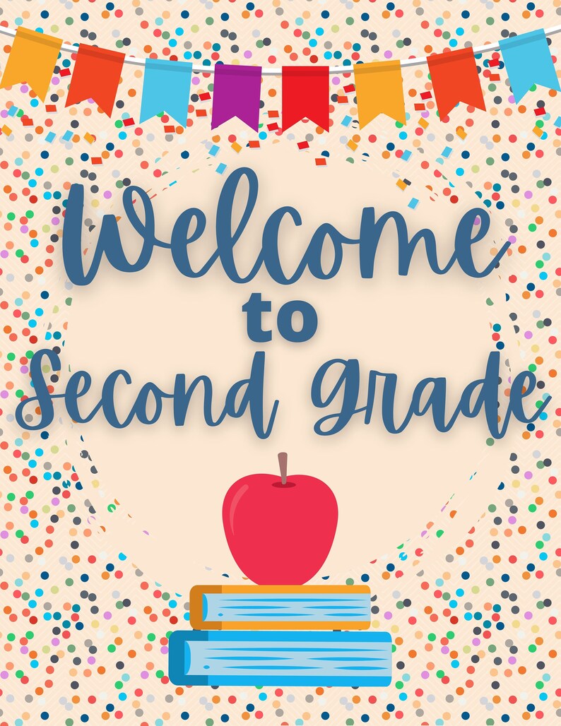 Colorful Confetti Collection | Welcome to Classroom Posters Printable ...