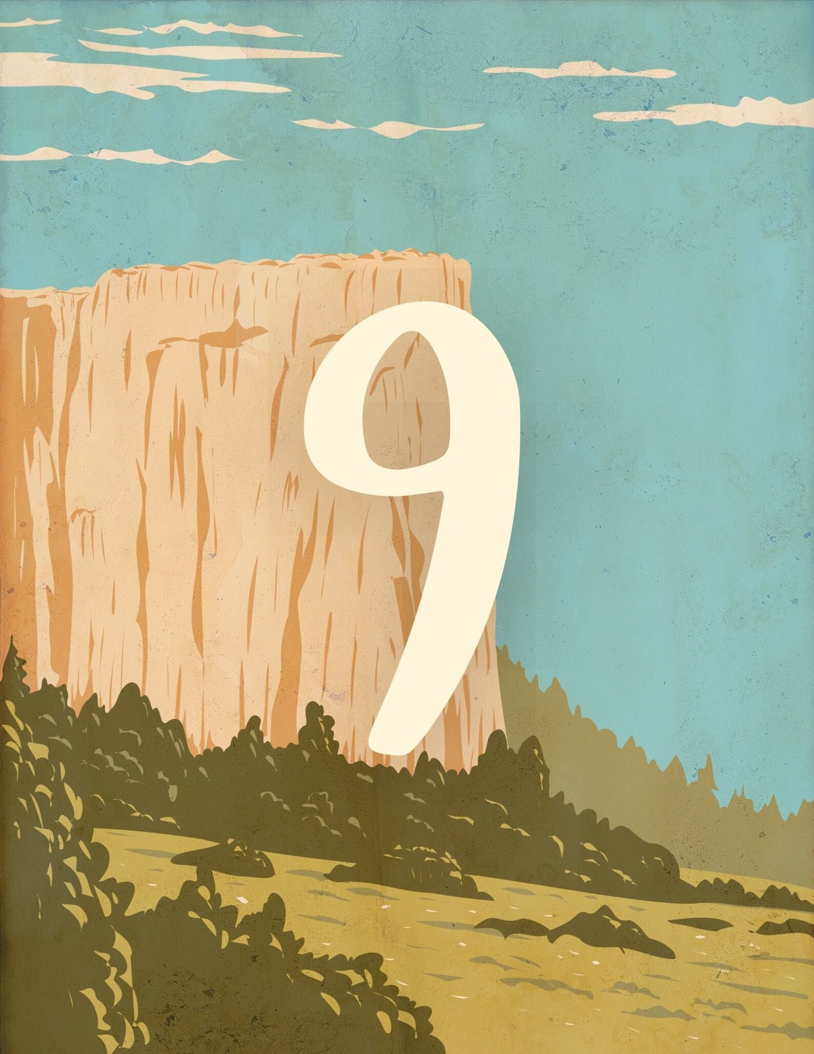 Alphabet & Number Posters | National Park Edition - White Script ...