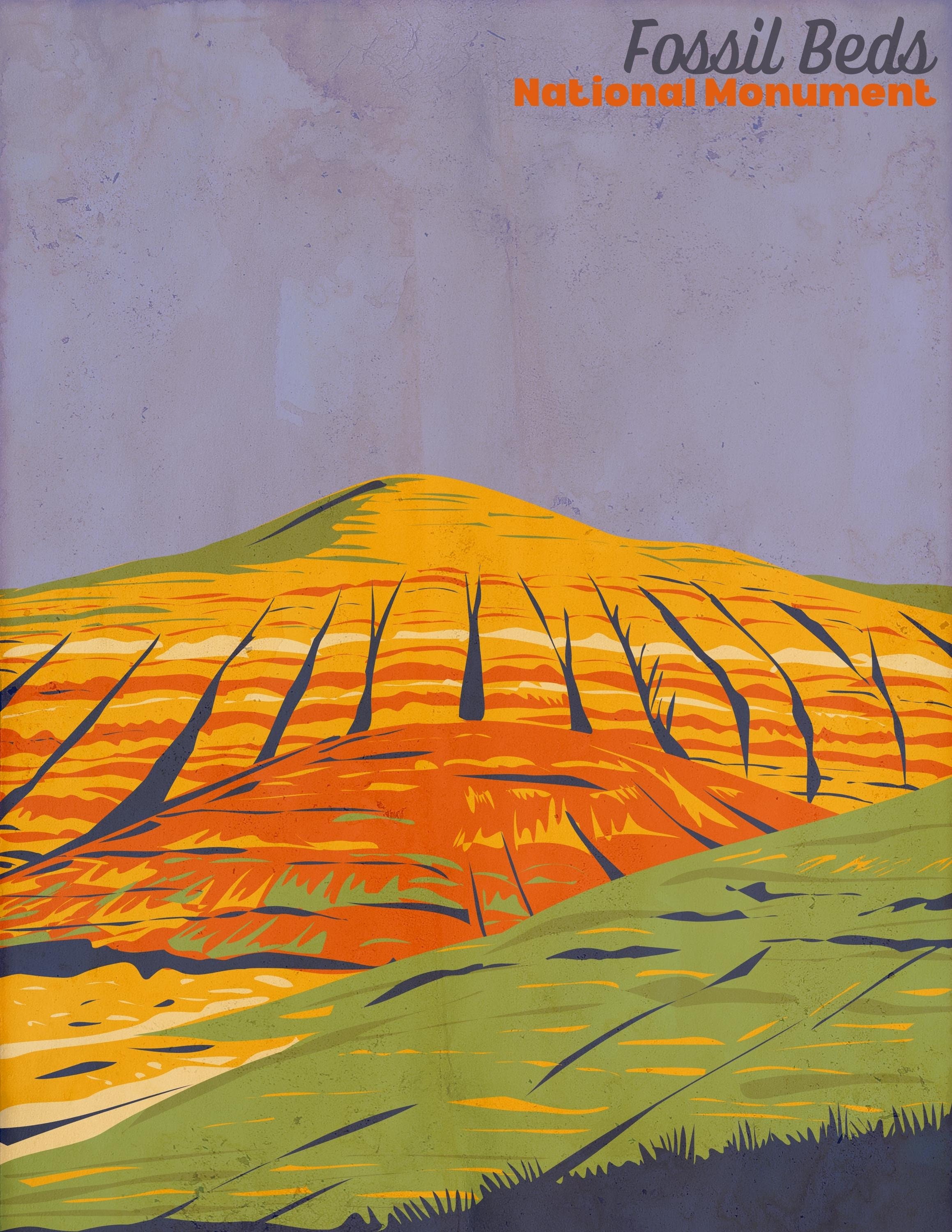 National & State Park Posters With Location Names | Set of 20 ...