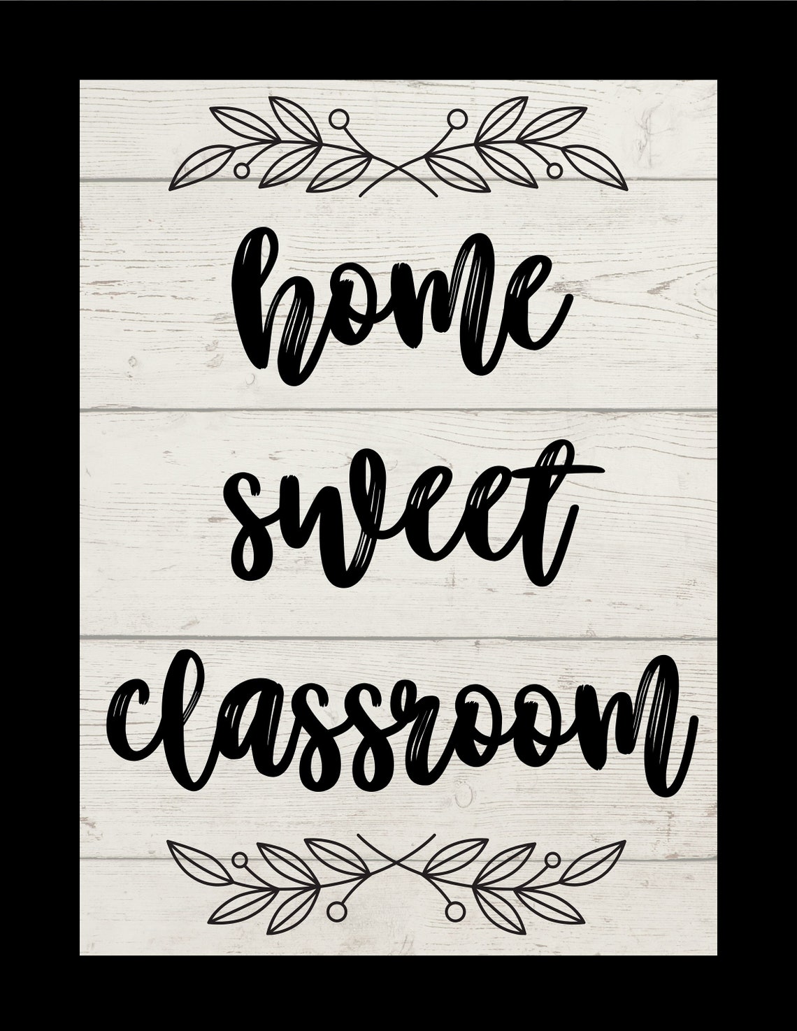 Home Sweet Classroom Theme Posters Set of 6 Classroom Decor - Etsy