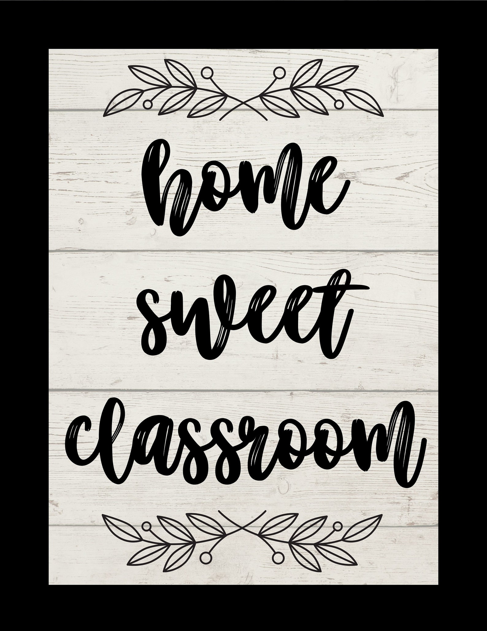 Home Sweet Classroom Theme| Posters Set of 6 | Classroom Decor ...