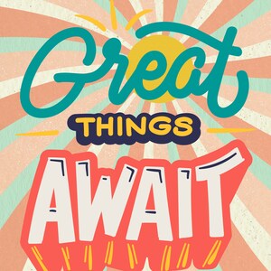 Colorful Inspirational Posters | Set of 10 | Classroom Decor | Digital ...