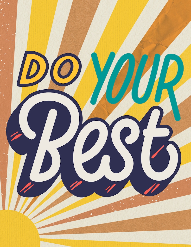 Colorful Inspirational Posters Set of 10 Classroom Decor - Etsy