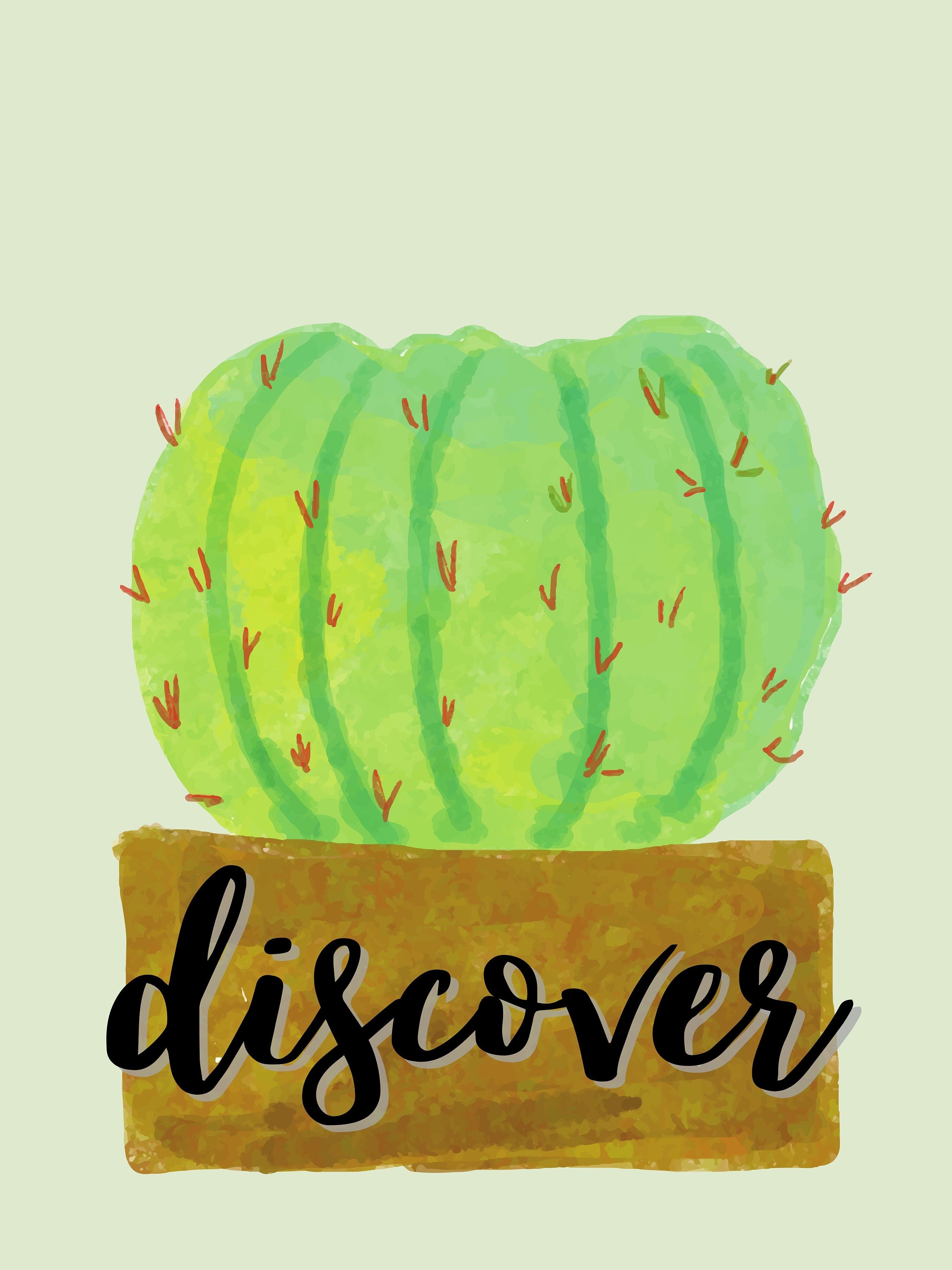 Watercolor Succulents | Inspirational Posters Set of 14 | Classroom ...