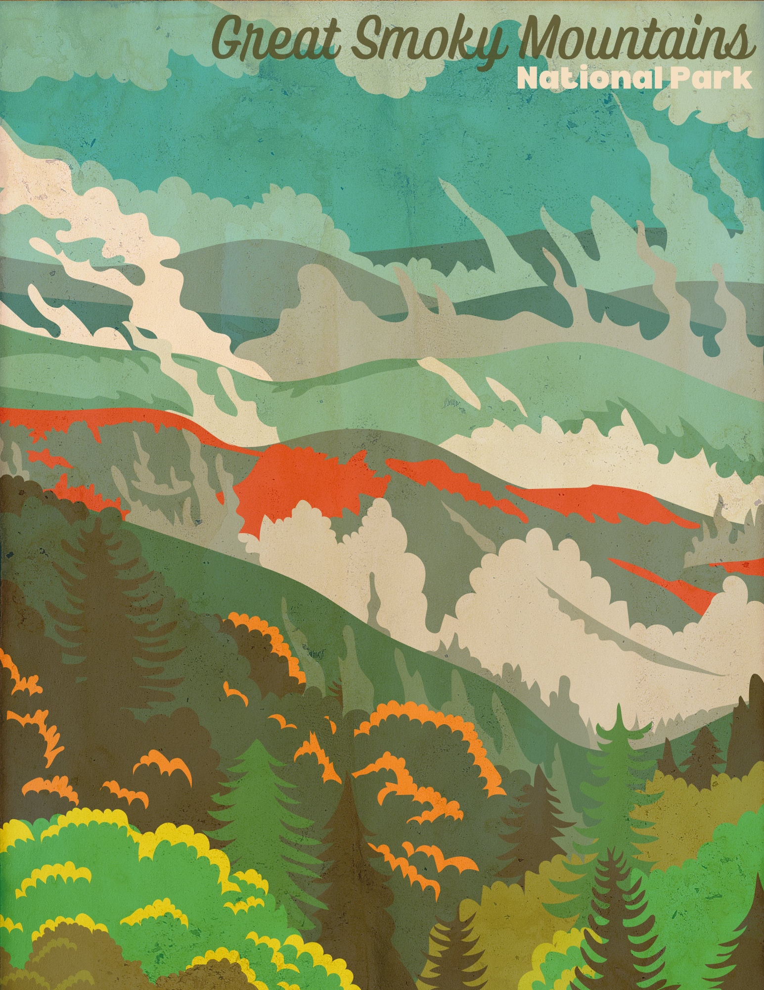 National & State Park Posters of the Southeastern United States ...